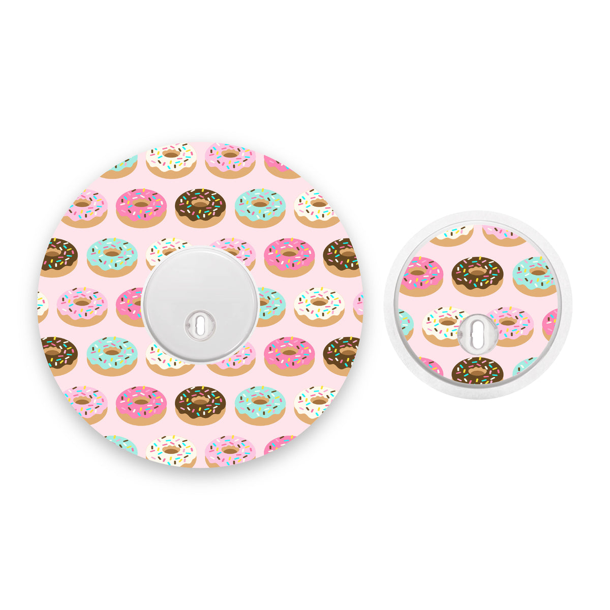 Donuts Freestyle Libre 3 Diabetes Patch with Matching Vinyl Centre Sti ...