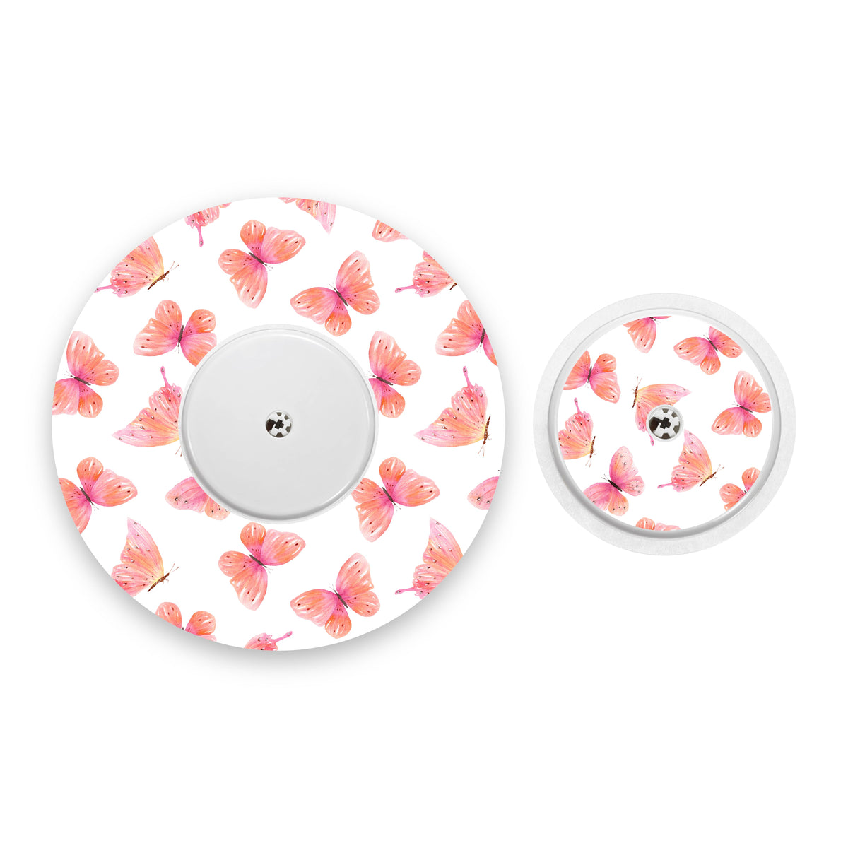Pink Butterflies Freestyle Libre 2 Diabetes Patch with Matching Vinyl ...