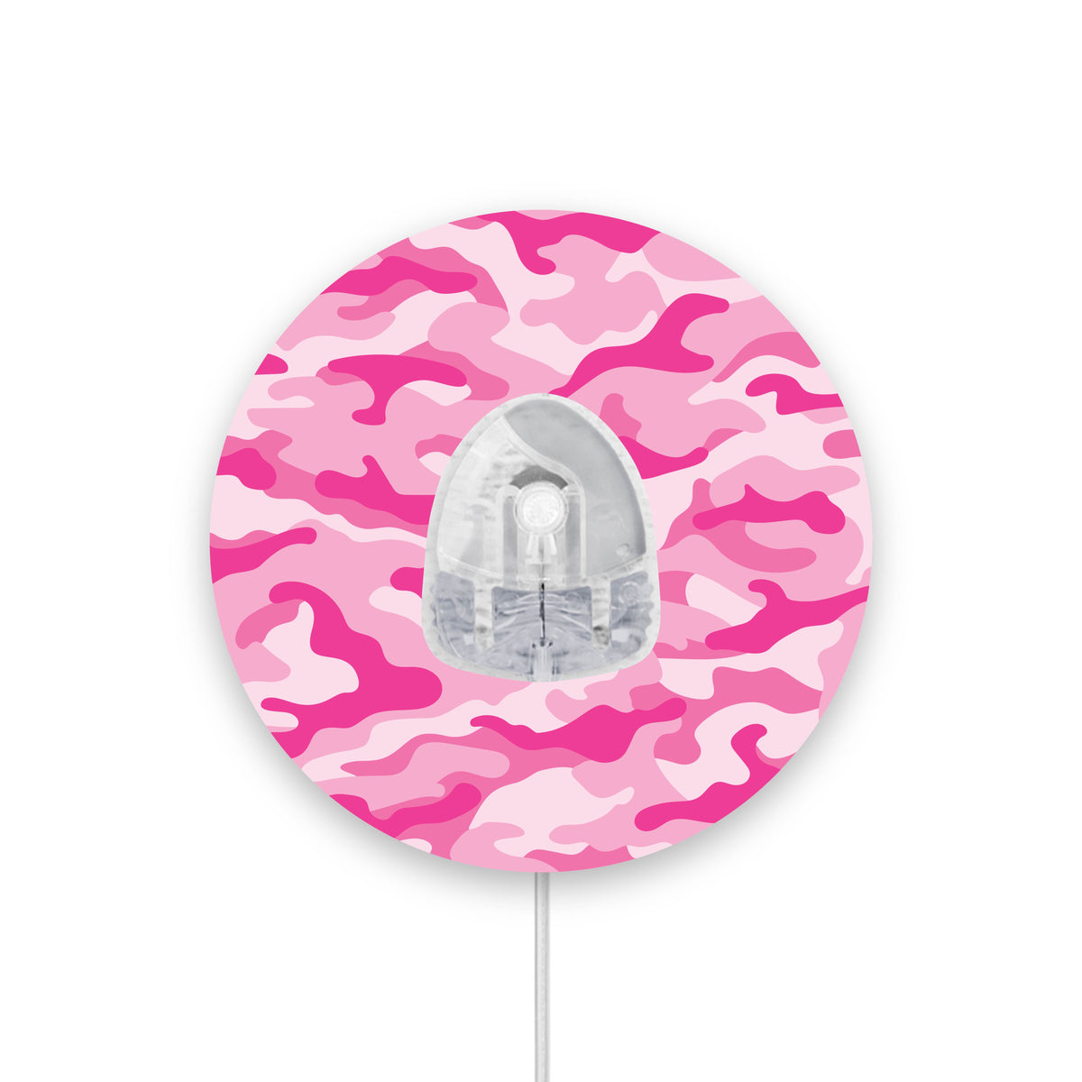 Pink Camouflage Infusion Set Diabetes Patch – Patch and Stick