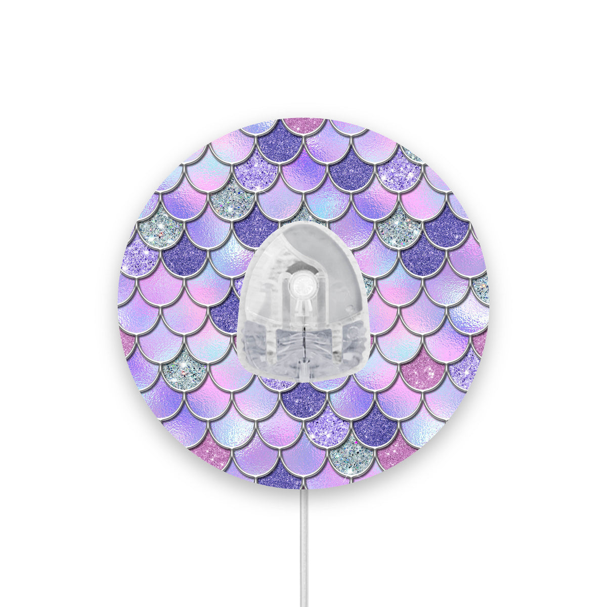 Purple Mermaid Infusion Set Diabetes Patch – Patch and Stick