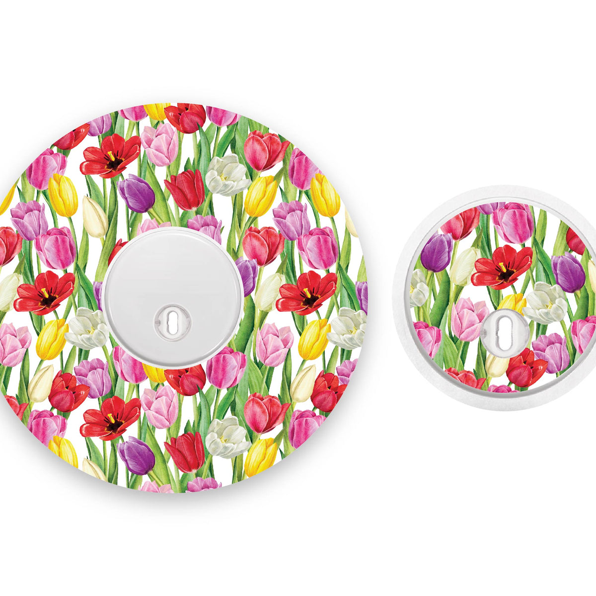 Tulips Freestyle Libre 3 Diabetes Patch with Matching Vinyl Centre Sti ...