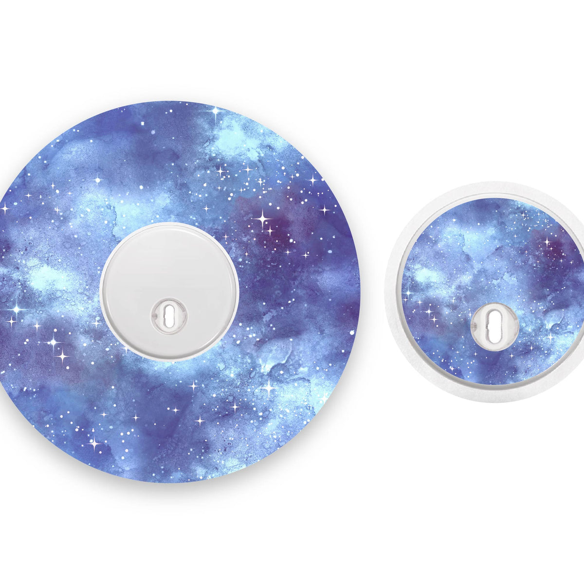 Midnight Watercolour Freestyle Libre 3 Diabetes Patch with Matching Vi ...