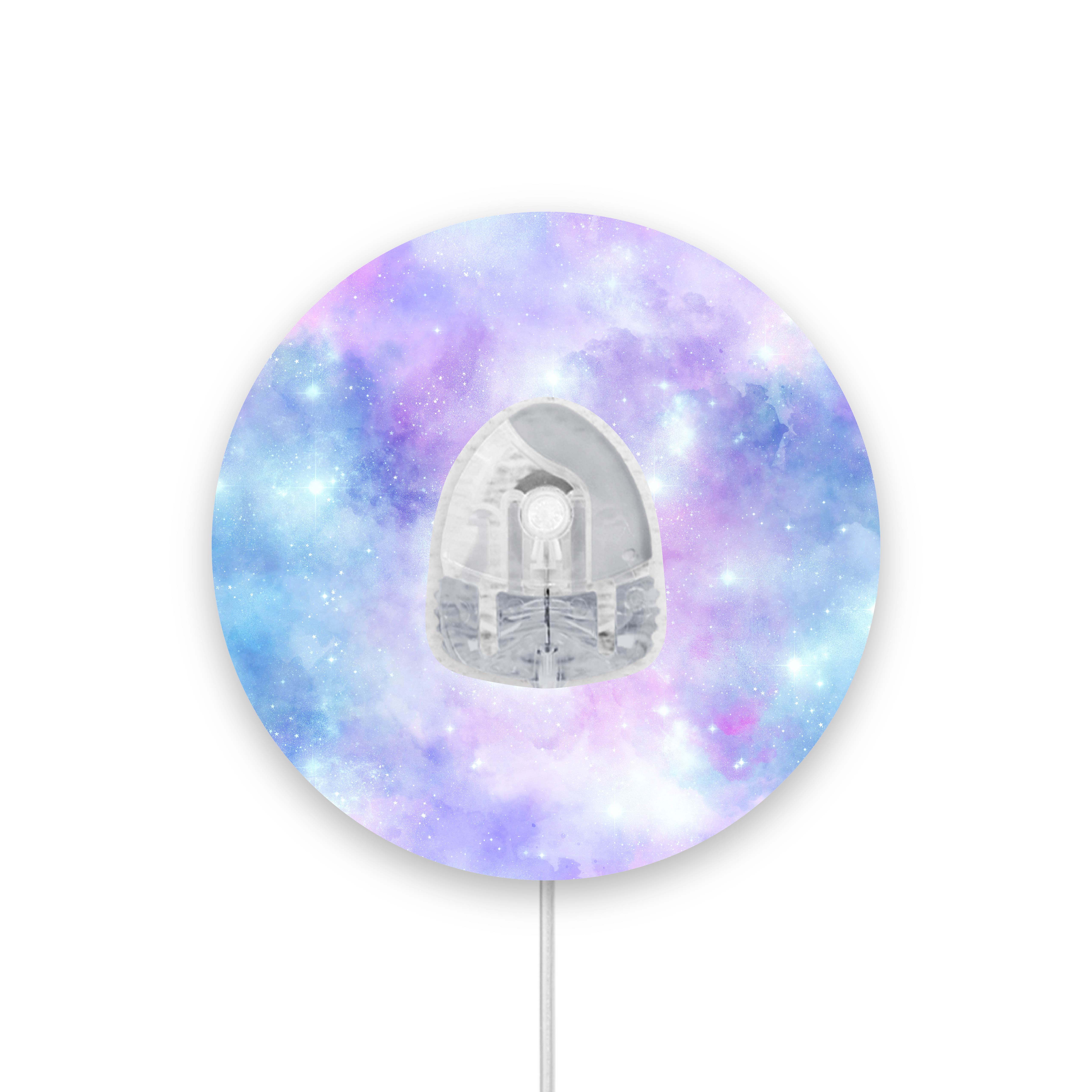 Blue Purple Watercolour Infusion Set Diabetes Patch – Patch and Stick